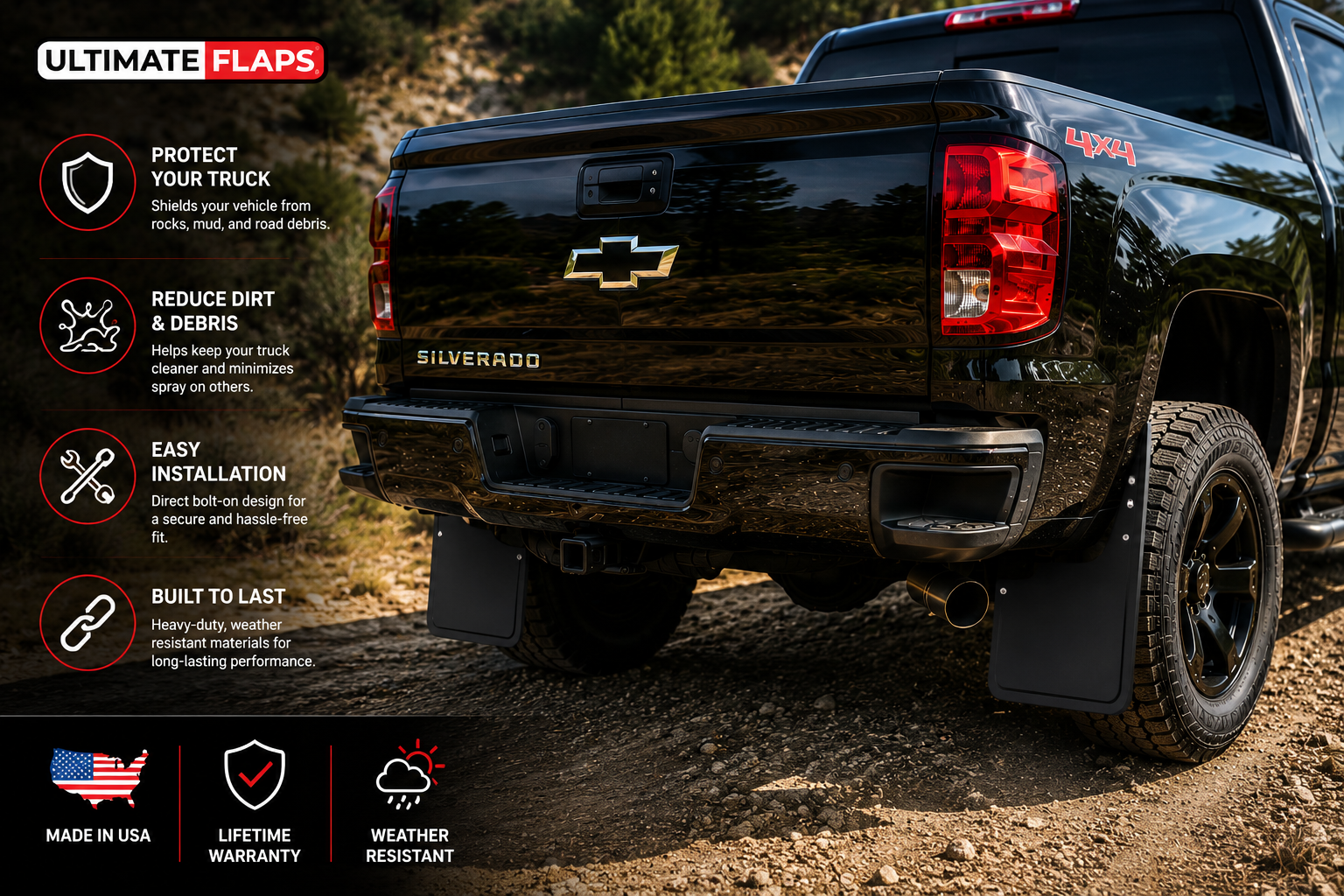 How to Choose Chevy Mud Flaps That Fit Right (2026 Guide)